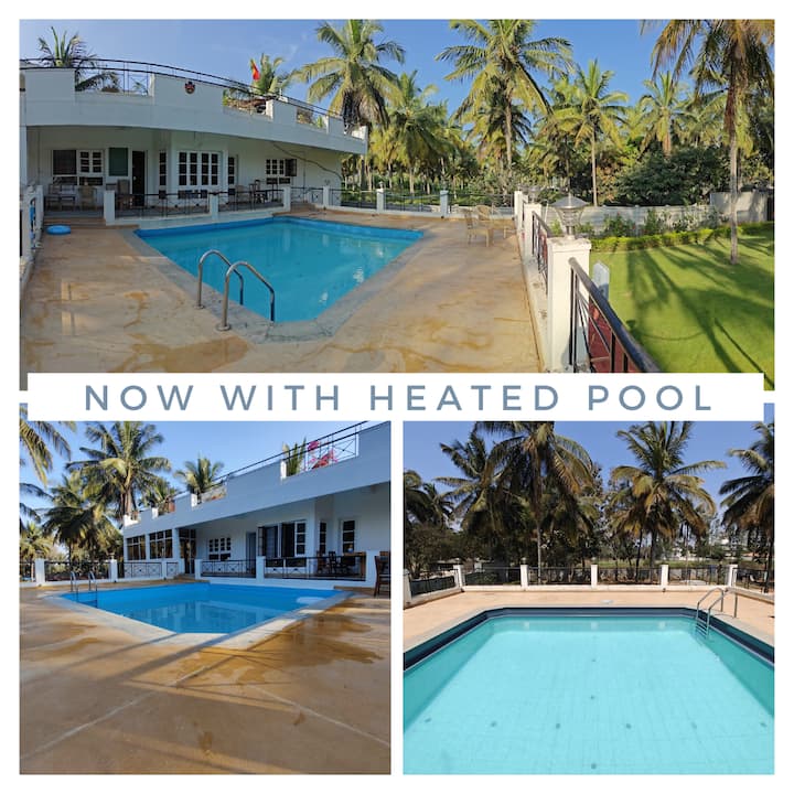 Cedar House Bougainvillea With Heated Pool - バンガロール