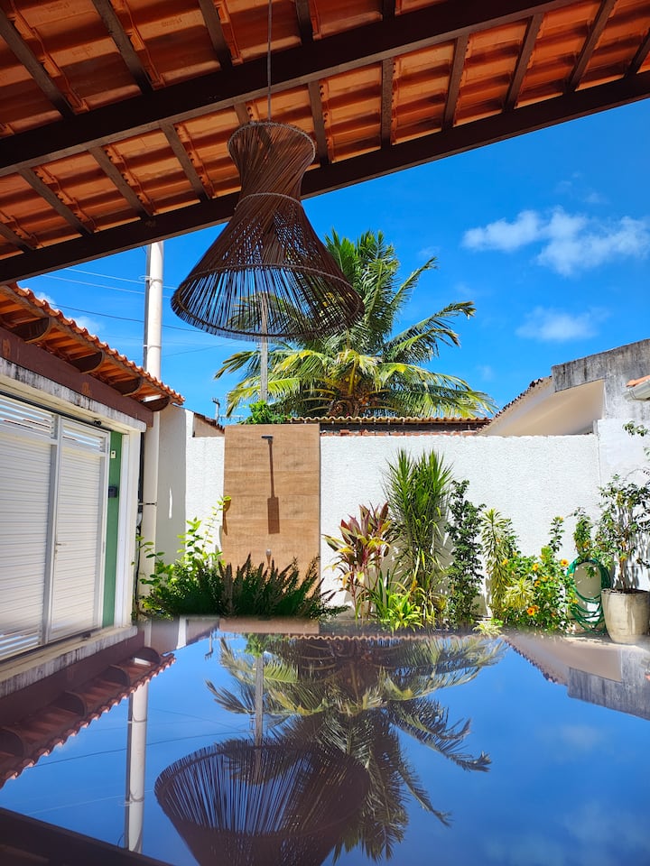 Excelente Residência Sol E Mar Em Milagres Al - São Miguel dos Milagres