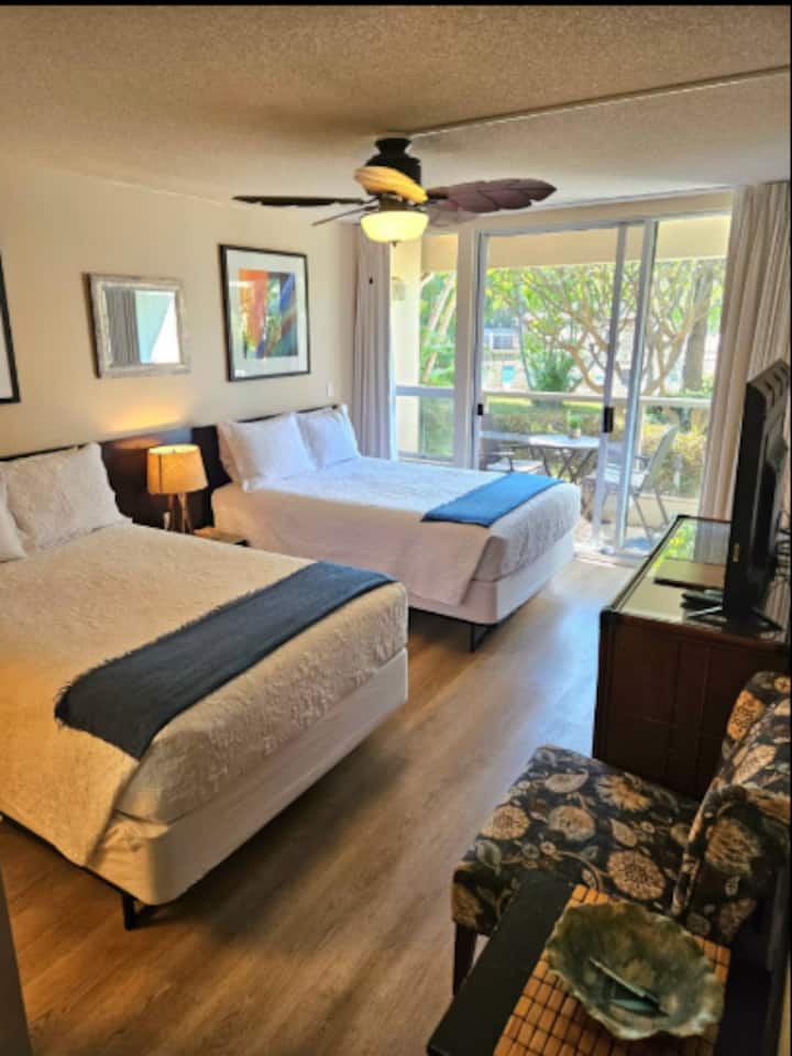 Steps To Sand & Shops: 2-bed Resort Studio/ac/wifi - Kihei, HI