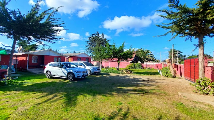 Cabaña2 Equipada Acogedora Con  Estacionamiento. - San Antonio