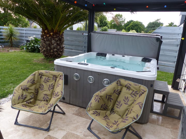 Maison Moderne/jacuzzi/jardin/plage 10mins/bourg - Saint-Nazaire
