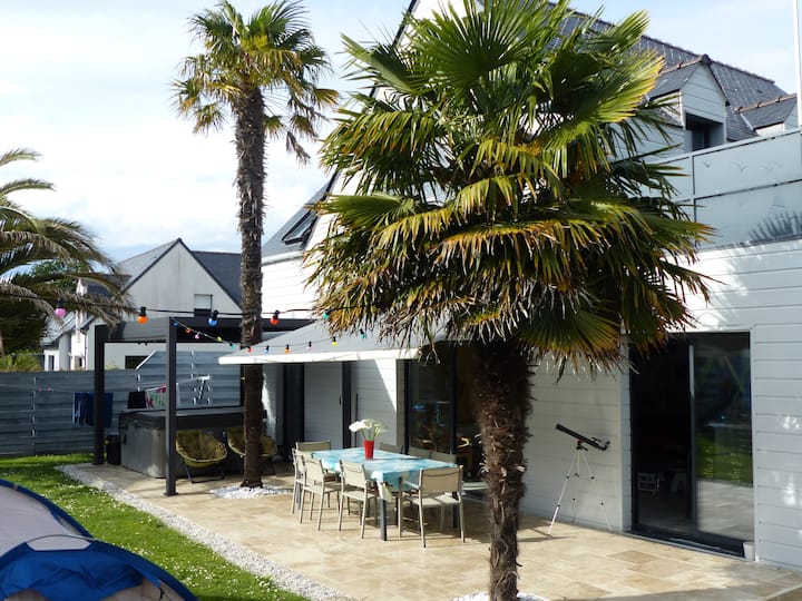 Maison Moderne/jacuzzi/jardin/plage 10mins/bourg - Guérande