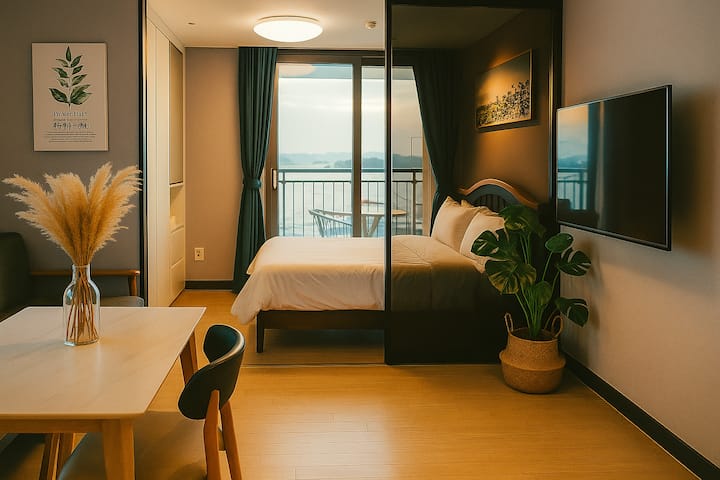 [Ch 7-3]#요트무료#여수유탑유블레스 #美친 오션뷰 # 넷플릭스# 무료주차#입퇴실이벤트 - Yeosu-si