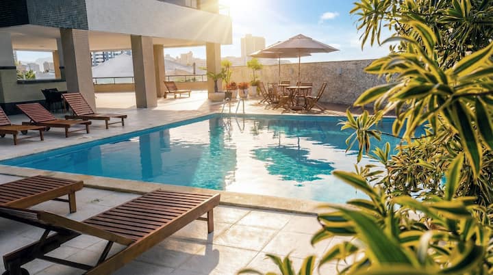 Beach & Nightlife, Daily Clean, Fast Wi-fi - 巴伊亞州