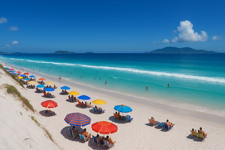 Triplex Pé Na Areia Cabo Frio Rj - Cabo Frio