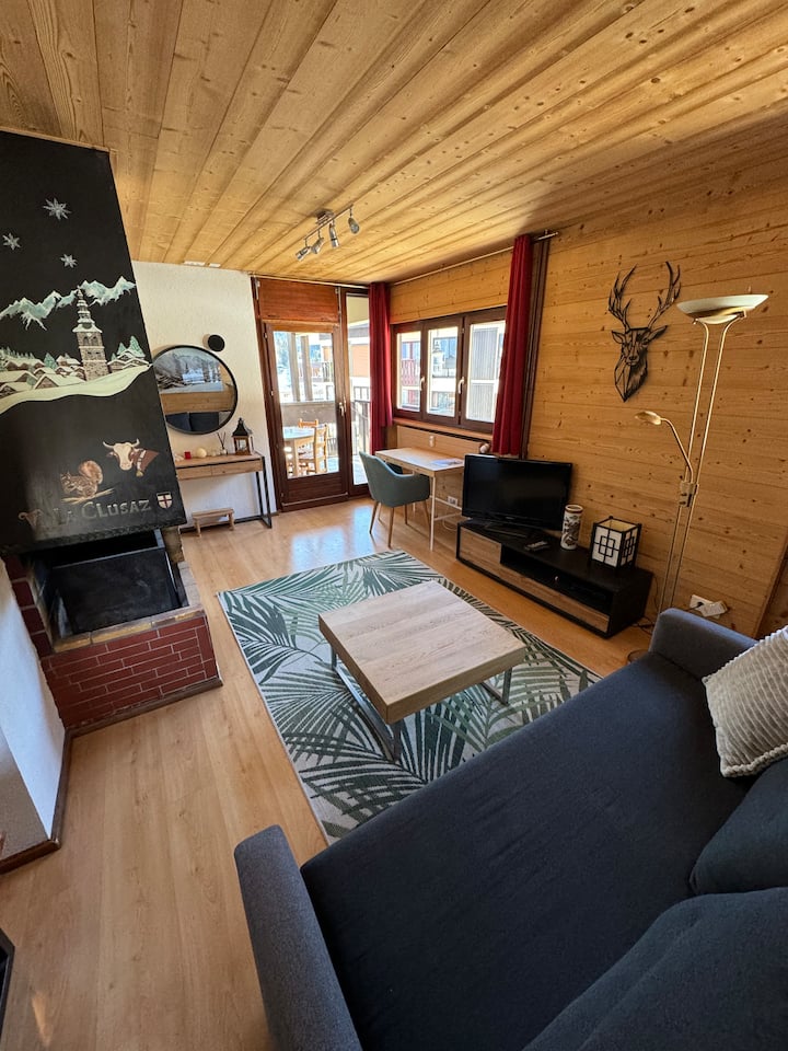 Appartement T2 Ambiance Chalet Idéalement Situé - Le Grand-Bornand