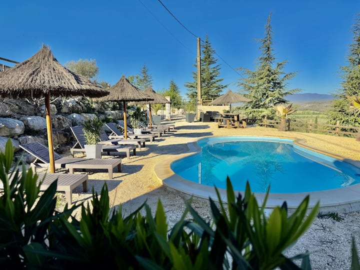 Maison Individuelle - Piscine " Ô Nid'rvana 2 " - Cévennes National Park
