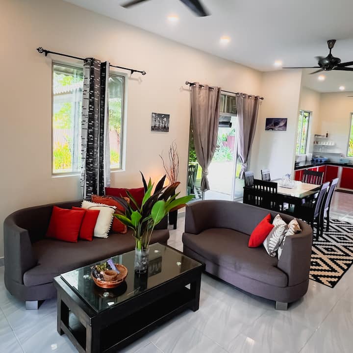 Villa Tenang - Maison 3 Chambres - Campagne - Langkawi