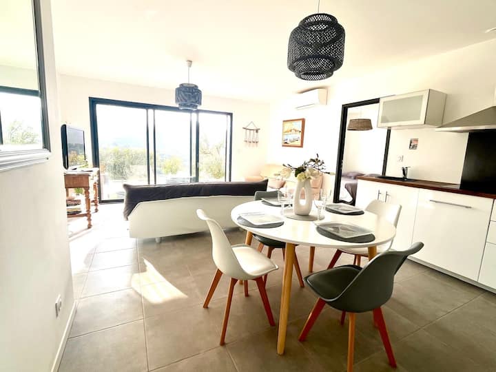 Appartement T3 Neuf Calme Vue Maquis 5mn Porticcio - Bastelicaccia