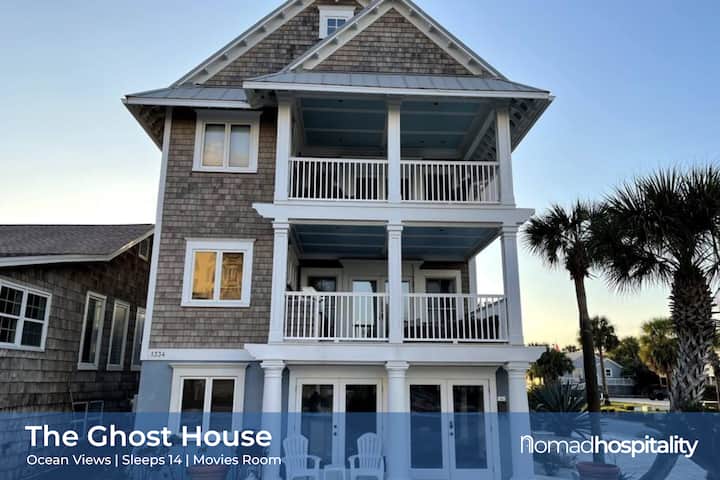 Be A Nomad | 7 Bedroom Home | 100 Yards Beach - Jacksonville Beach, FL