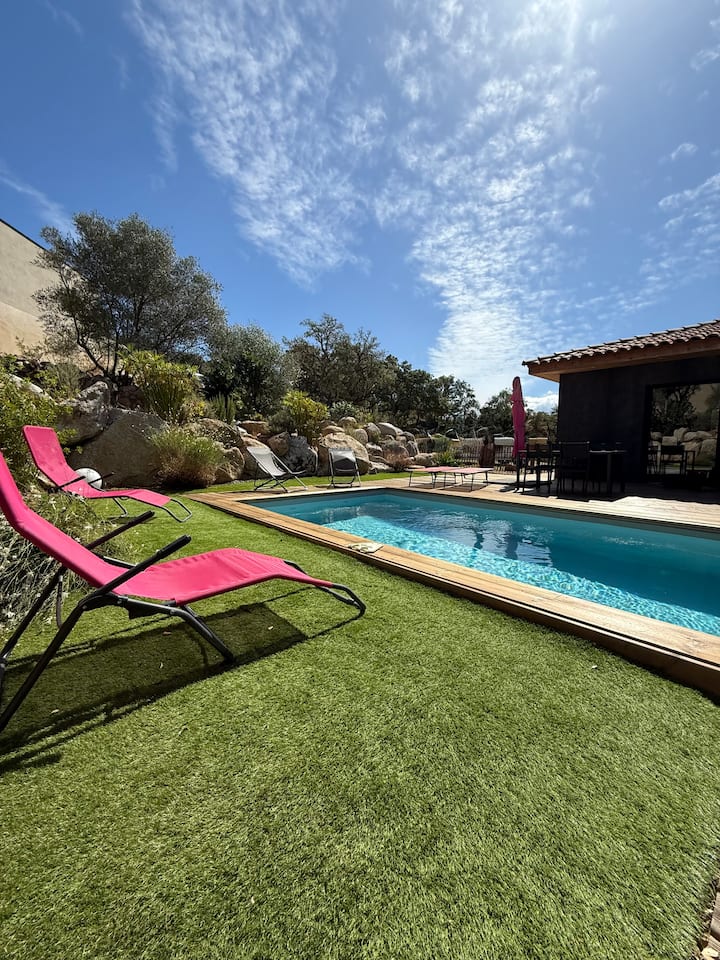 Villa Avec Piscine – Sainte Lucie De Porto Vecch - Pinarellu