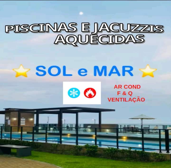 Apartamento Sol E Mar Em Condomínio Pé Na Areia - Barra Velha