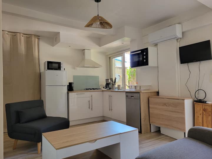 Studio 21 M2 Avec Jardin 40 M2 Ensoleillé - Bandol