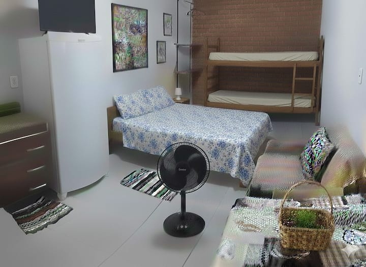 Kitnet2️⃣/cozinha/wi-fi/tv/50m Praia/garagem/casal - Tramandaí