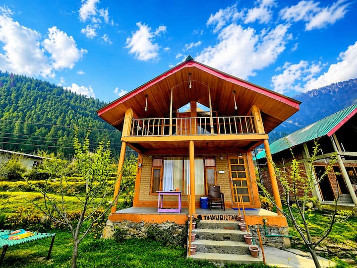 Apple Wood Duplex Cottage Sainj Valley - Himachal Pradesh