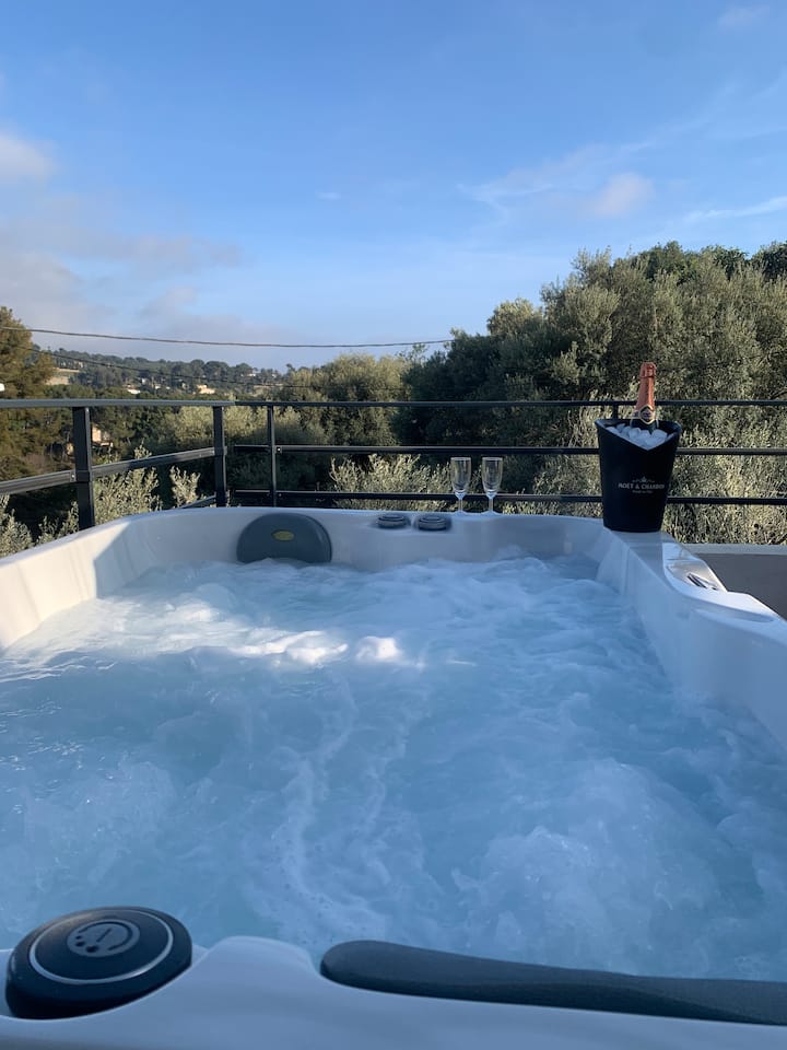 Bel Appartement T2 Terrasse Jacuzzi Et Piscine - Cassis