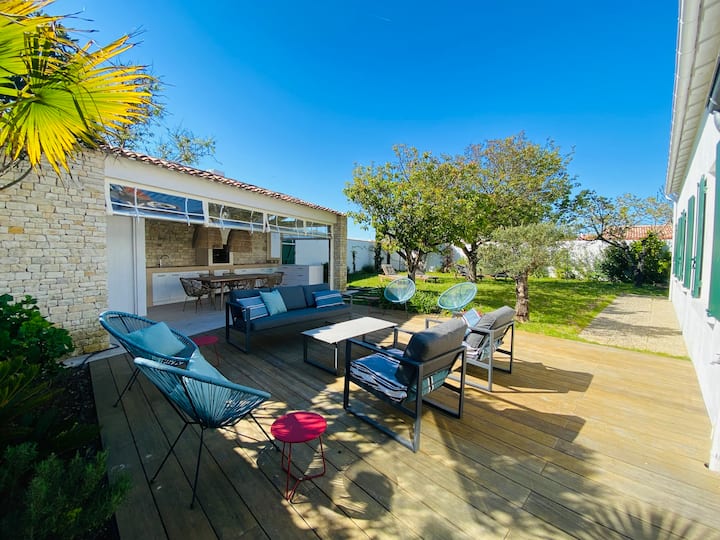 La Villa Des Anneries - Entre Plage & Centre-bourg - Île de Ré