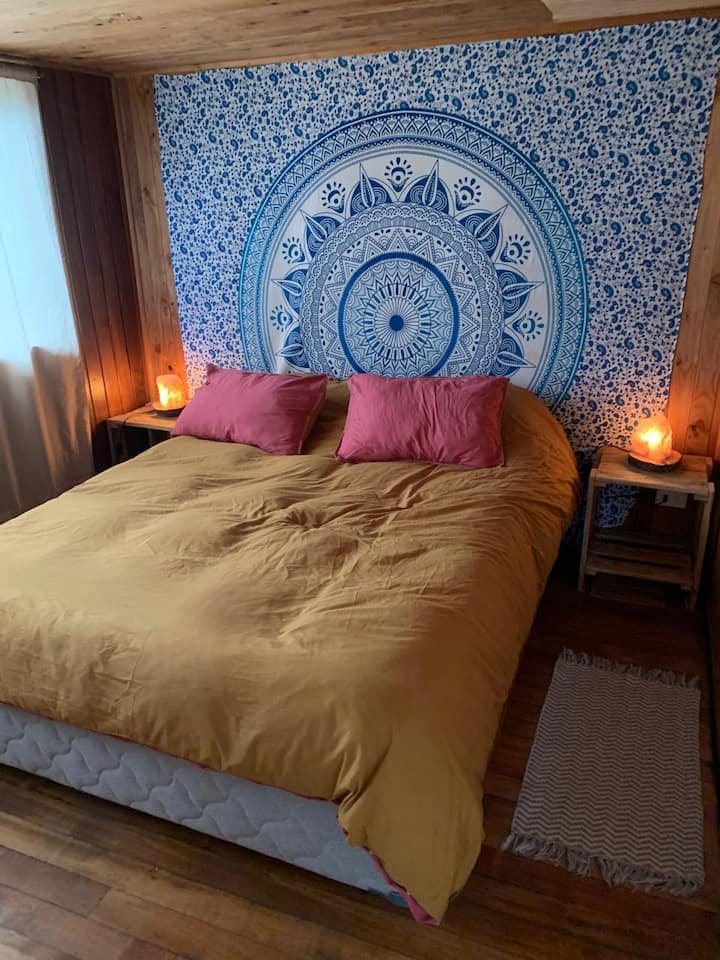 Hostal Micelio Habitación Matrimonial Villarrica - Villarrica