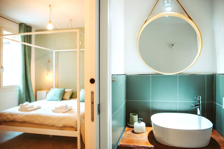 Suite Climatizzata Con Balcone E Bagno Privato - Moniga del Garda