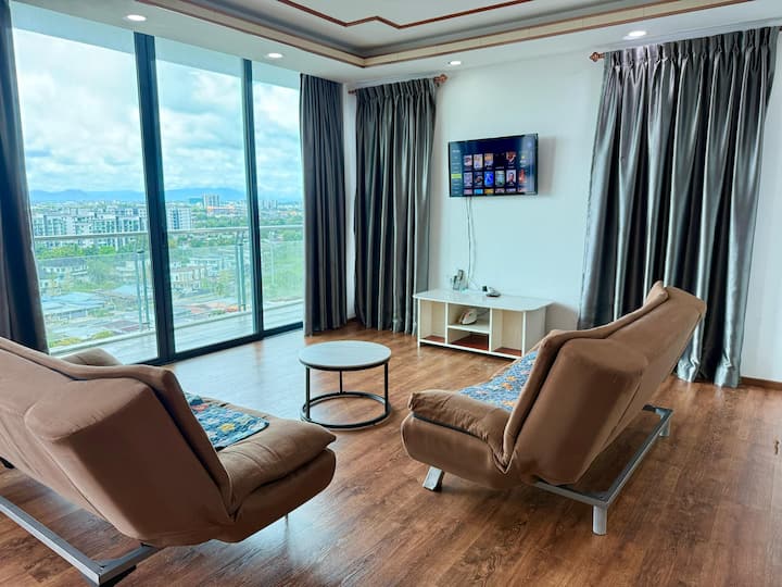 Jeff And Ricky Homestay 39 @Vivacity Jazz Kuching - Sarawak