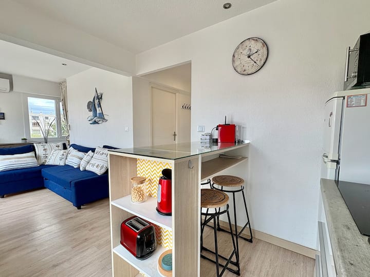 Appt Lumineux Avec Terrasse Cœur De Ville 35 M² - Boulouris-sur-Mer