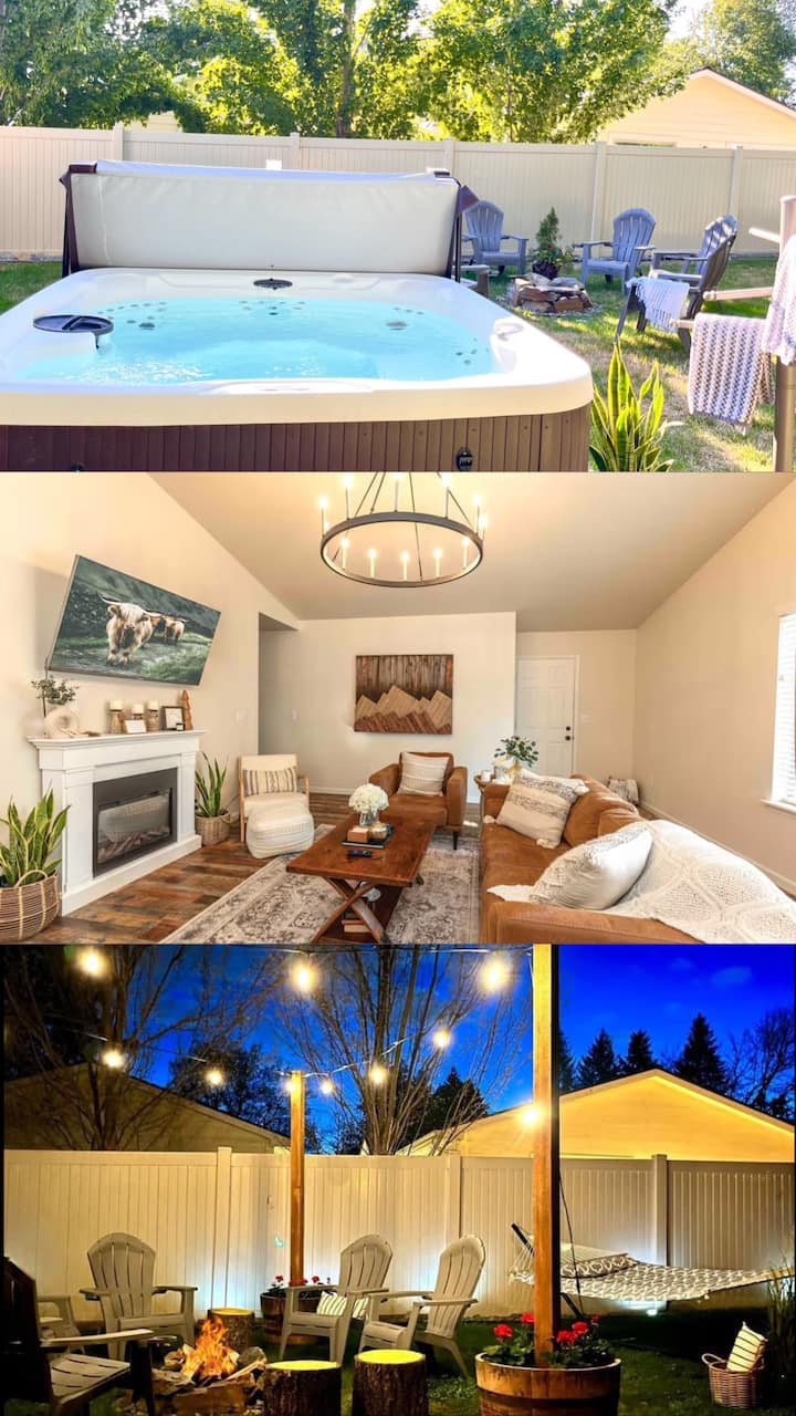 Hot Tub | King Suite| 8 Min Downtown - Coeur d'Alene, ID