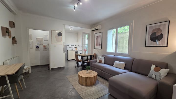 Studio Cosy Avec Terrasse 20m² – Clim – - Nice