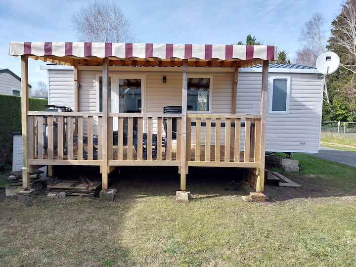 Mobilhome 4/6 Pers /2 Ch Camping Les Charmettes 4* - La Tremblade