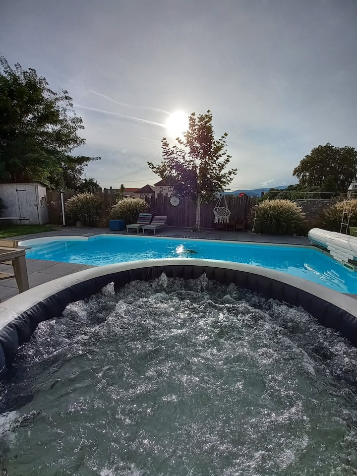 Villa Avec 4 Ch, Piscine Chauf, Spa, Salle Ciné - Black Forest
