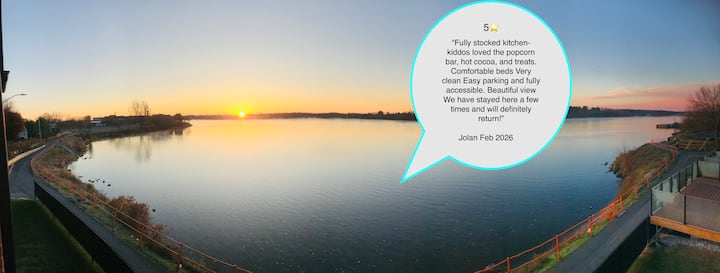 Waterfront~king Bed~accessible~w&d~central - Cornwall, ON, Canada