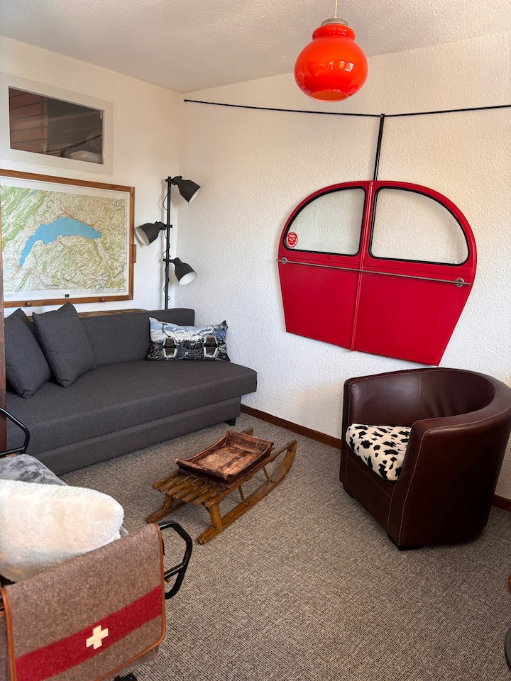 Appartement Déco +Vue Imprenable Au Col Du Corbier - Abondance