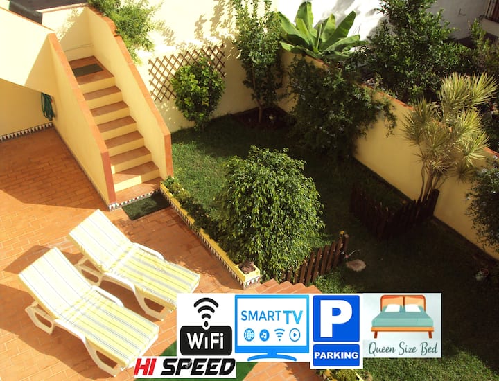 Appartement Près De La Plage, Avec Terrasse Jardin - Fuengirola