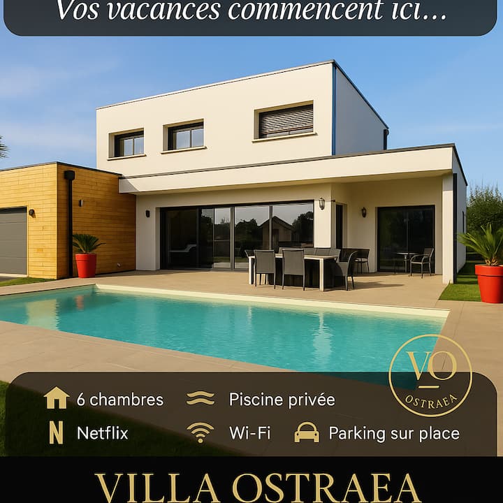 ÉVasion Luxe • Grande Villa Piscine Privée - Gironde
