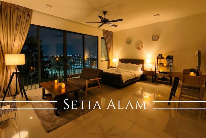 【Hot Pick】big Screen, Setia Alam City View - Shah Alam