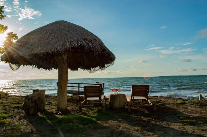 Oceanfront Bungalow, 2 Bedrooms, By Amauna - Córdoba (Colombia)