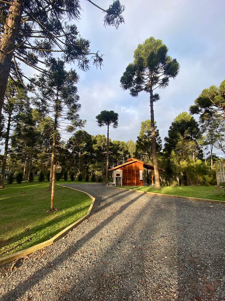 Chalé Mirtilo - Campo Alegre | Som Do Silêncio - Campo Alegre