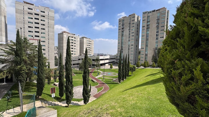 Cozy Apartment In “Paseos Del Bosque 3” - Mexico City