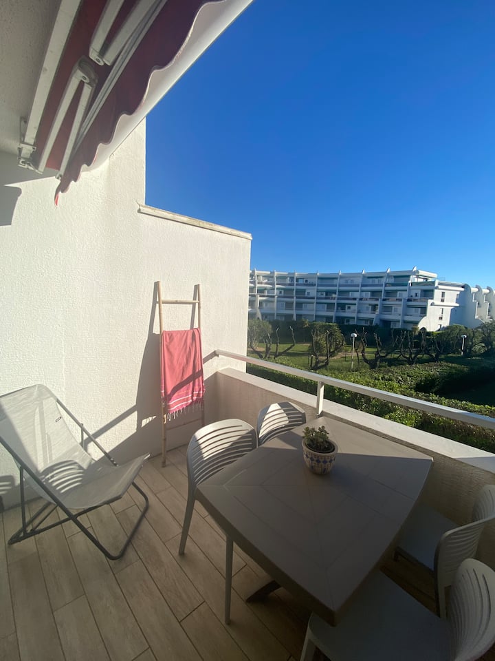 Studio Cosy Au Calme, à Côté De La Plage - La Grande-Motte