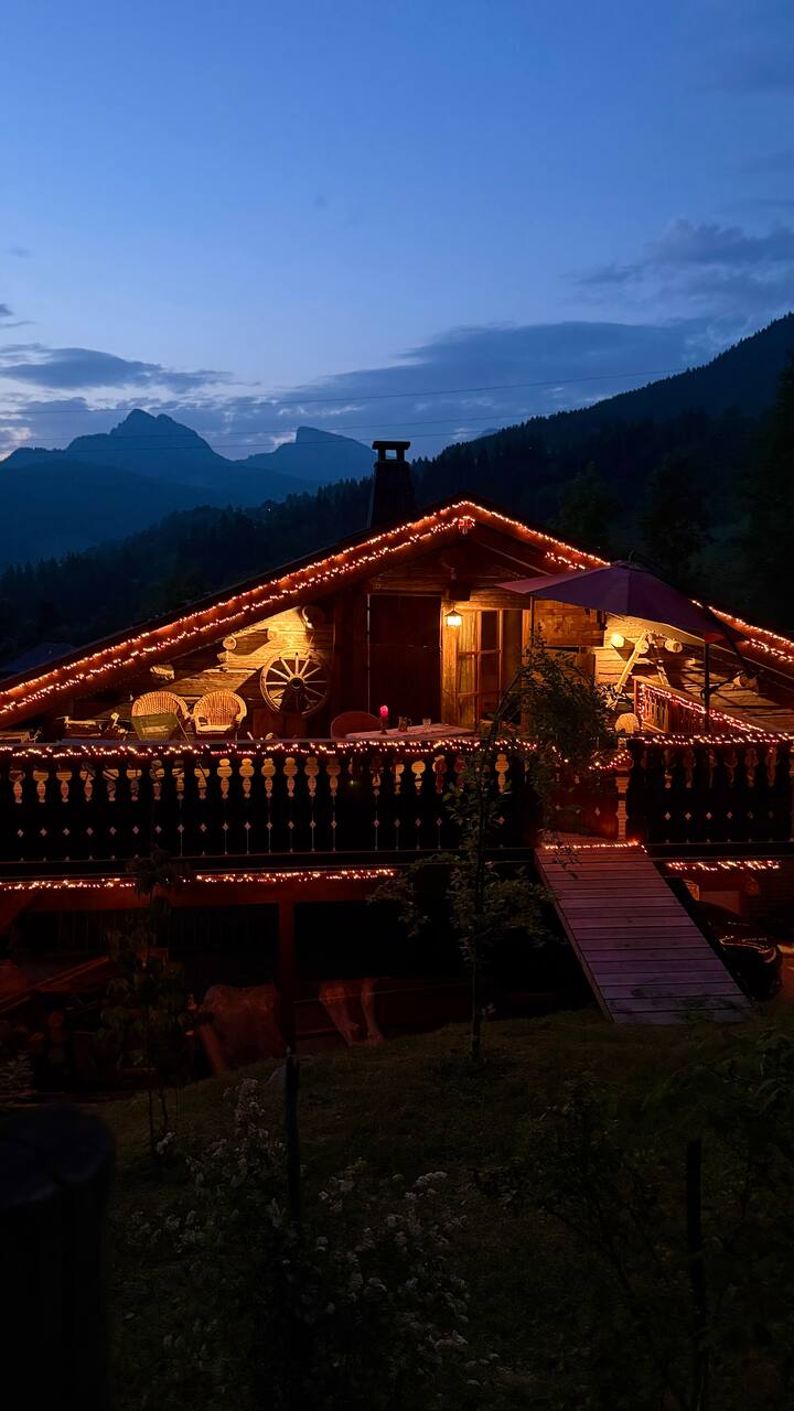 La Ferme Sous Le Rocher (1877) Aux Lombardes - Le Grand-Bornand