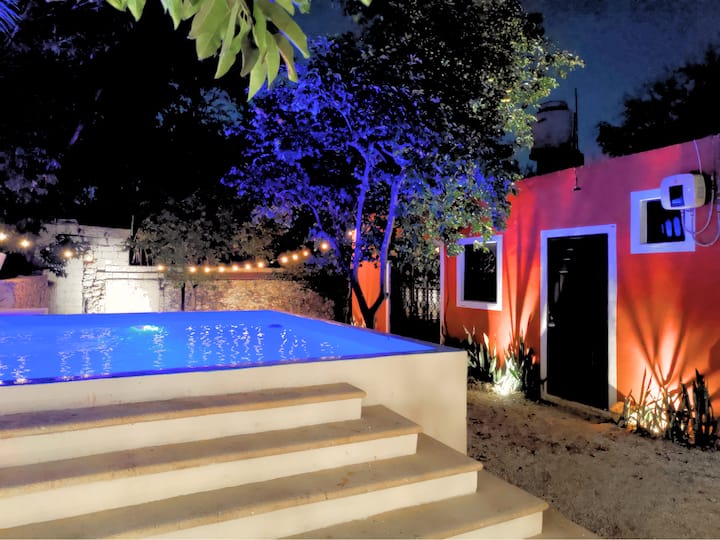 Villa Colonial Mérida Centro Con Alberca Y Jacuzzi - Mérida