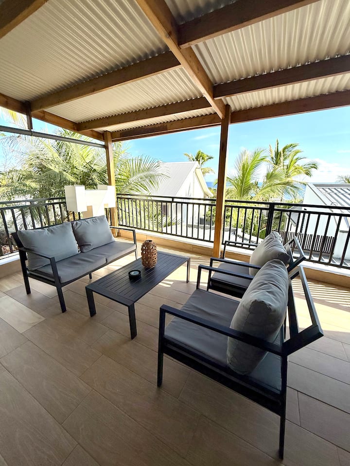 Les Lataniers 1 - Vue Sur Mer - Saint-Pierre