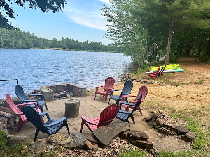3br Lakefront Oasis -250ft Sandy Private Frontage - Rochester, NH