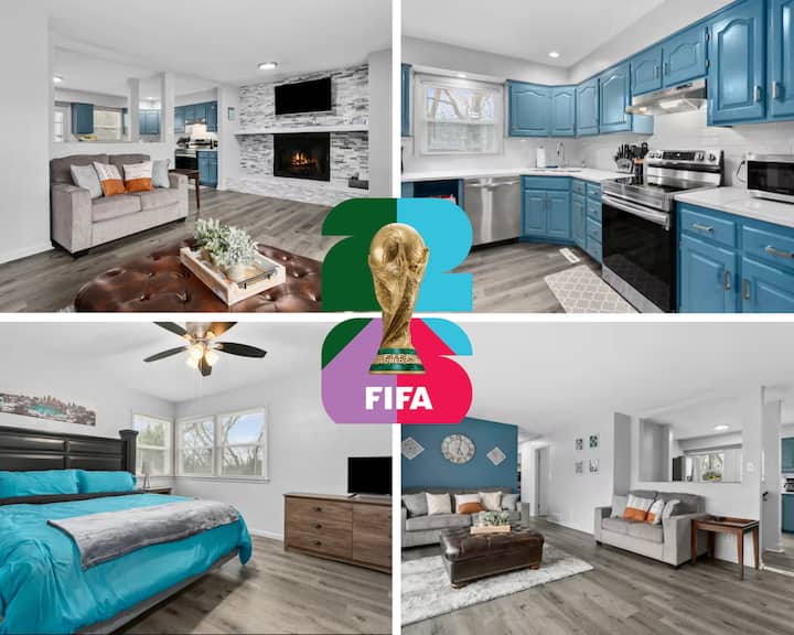 Fifa World Cup Groups | Walk To Stadium | 3br - Kansas City, MO