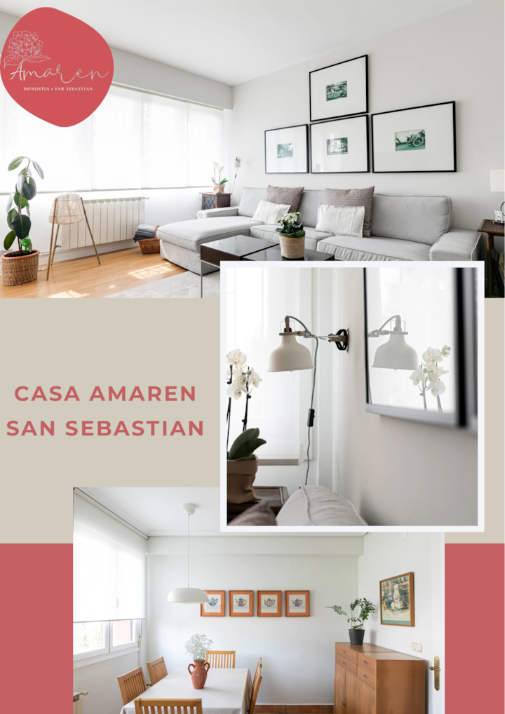 Casa Amaren, Your Vacation Spot &  Free Parking. - San Sebastián