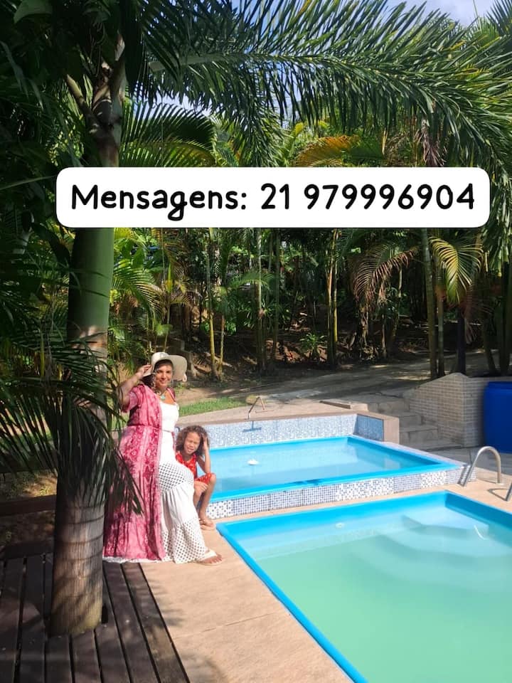 Sítio Com Chalés E 2 Piscinas Só Para Você - Rio de Janeiro