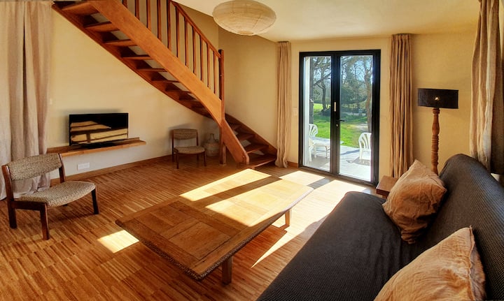 Maison Duplex T3 Avec Terrasse Et Jardin - Bouguenais