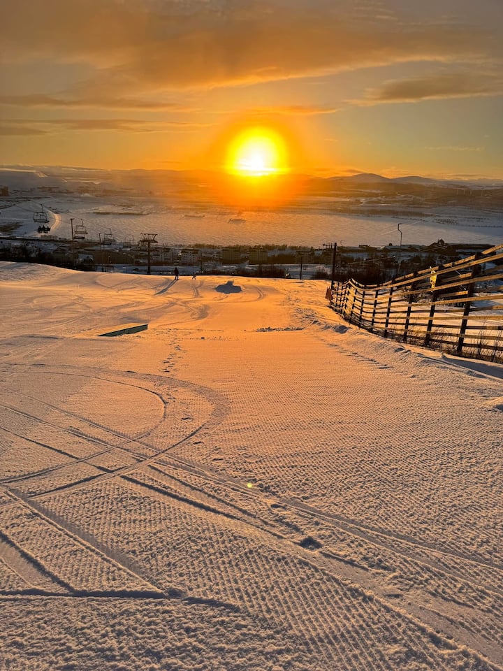 3-sovrums Lägenhet Nära Fjäll & Natur - Kiruna