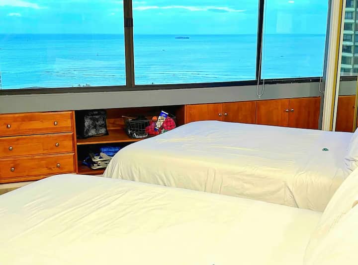 Panoramic Oceanview/steps From Beach/freepark-3504 - Kailua Beach, HI