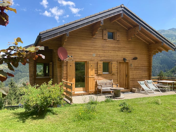 Chalet Avec Vue Imprenable, Biches à Proximité - La Tzoumaz