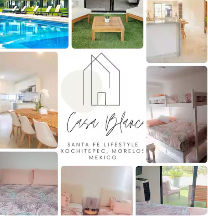 La Casa Blanca Te Encantará Reserva Ya - Morelos